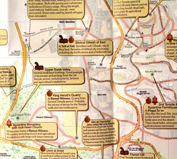Carta’s Newest Maps: Jerusalem: Biblical Archaeology and Israel ...